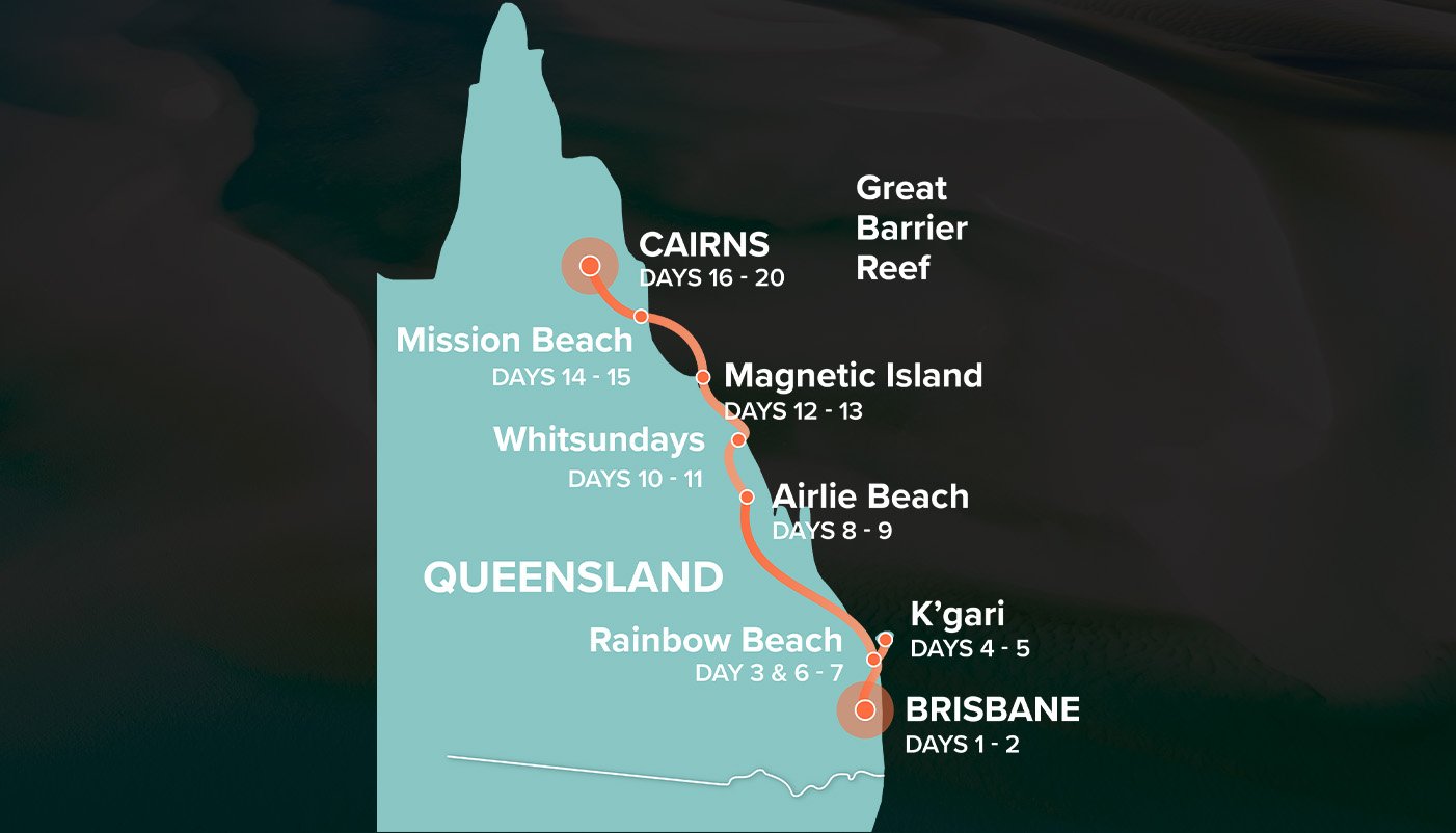 20 Tage Australien Rundreise: Entlang der Ostküste 🇦🇺😎